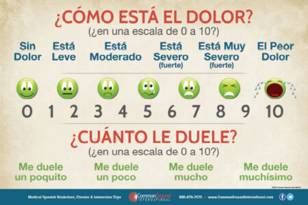 How to take vital signs in Spanish: informing, instructing & giving results