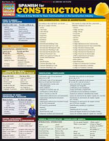 Construction Spanish: Classes and Flashcards