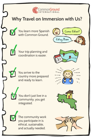 Spanish immersion programs: Adults, Families, Students