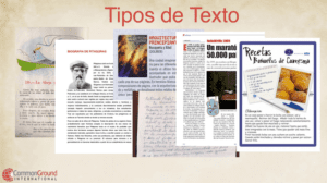 Spanish for Educators – Literacy #2 Types of Texts and Their ...