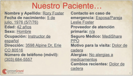 Learn Medical Spanish - Patient Intake Questions in Spanish